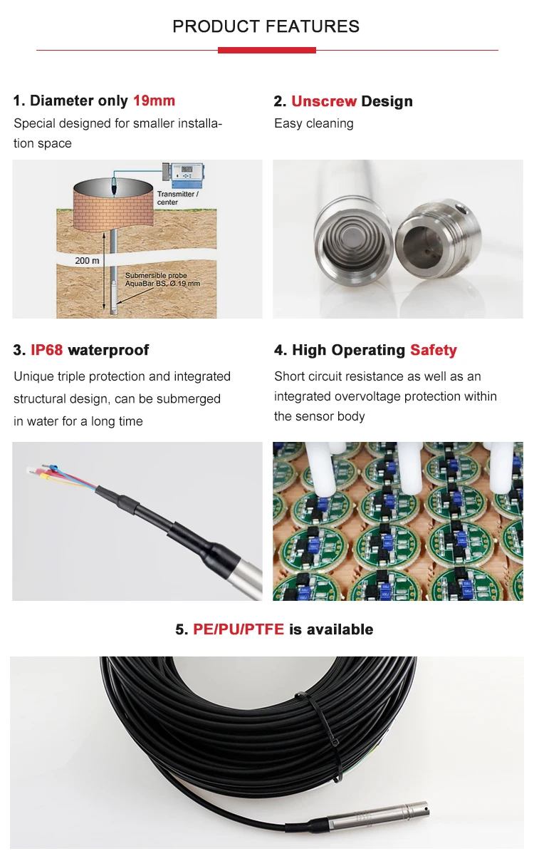 Holykell Water Level Sensors - Accurate & Reliable Transmitters