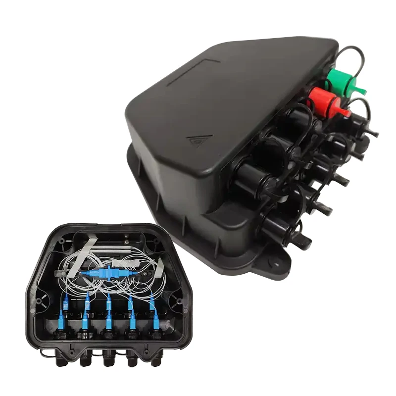 WaterProof Mini SC Adpater Fiber Optic Box IP67 Preconnectorized 10 ...