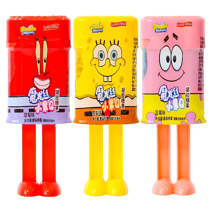 Sweet Squeeze Gel Jelly Candy Jelly Pop Candy Crazy Hair Fruity Jelly ...