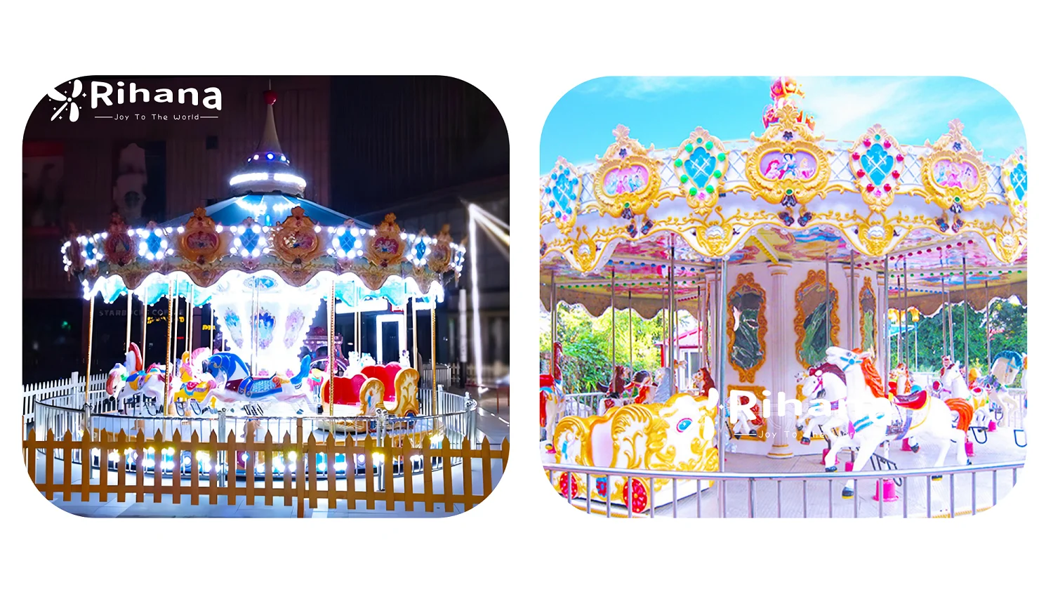 Commercial Entertainment Equipment Fiberglass Customizable Luxury ...