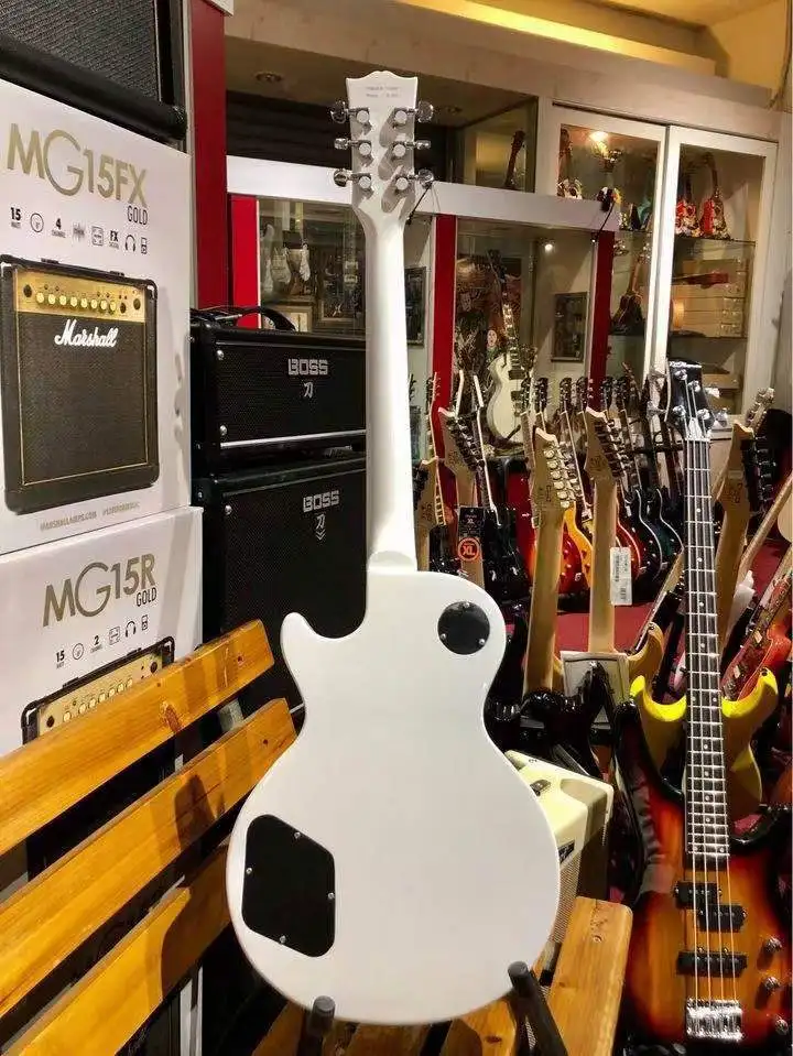 Custom Musical Stringed Instrument Maple Wood 6 Strings Electric Guitar ...