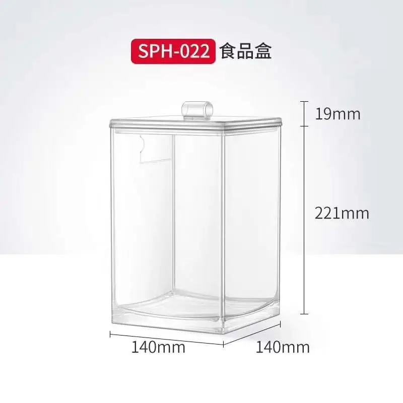 Ecobox Plastic Airtight Candy Storage Bins Boxes Candy Scoop Bins For ...