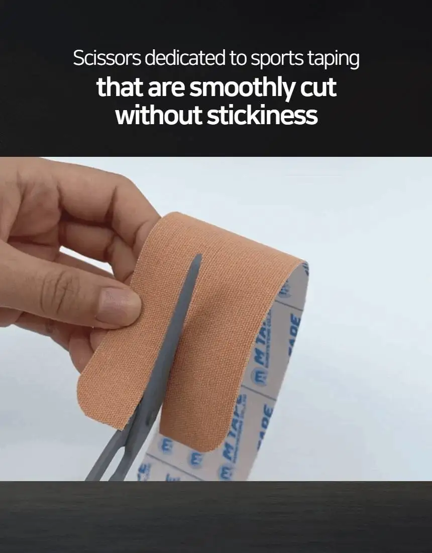 M TAPE Teflon-Coated Scissors for Muscle Tape - Non-Stick, Precision ...