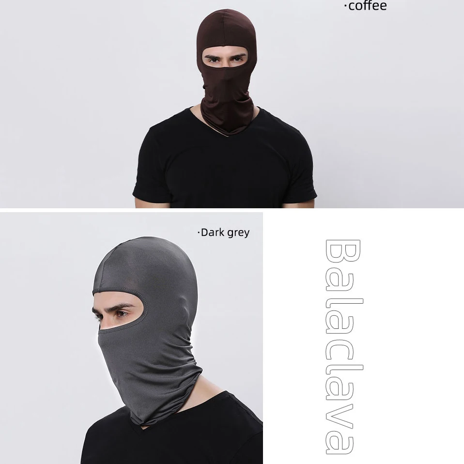 Custom Print Balaclava Ski Face Cover Facemask One Hole