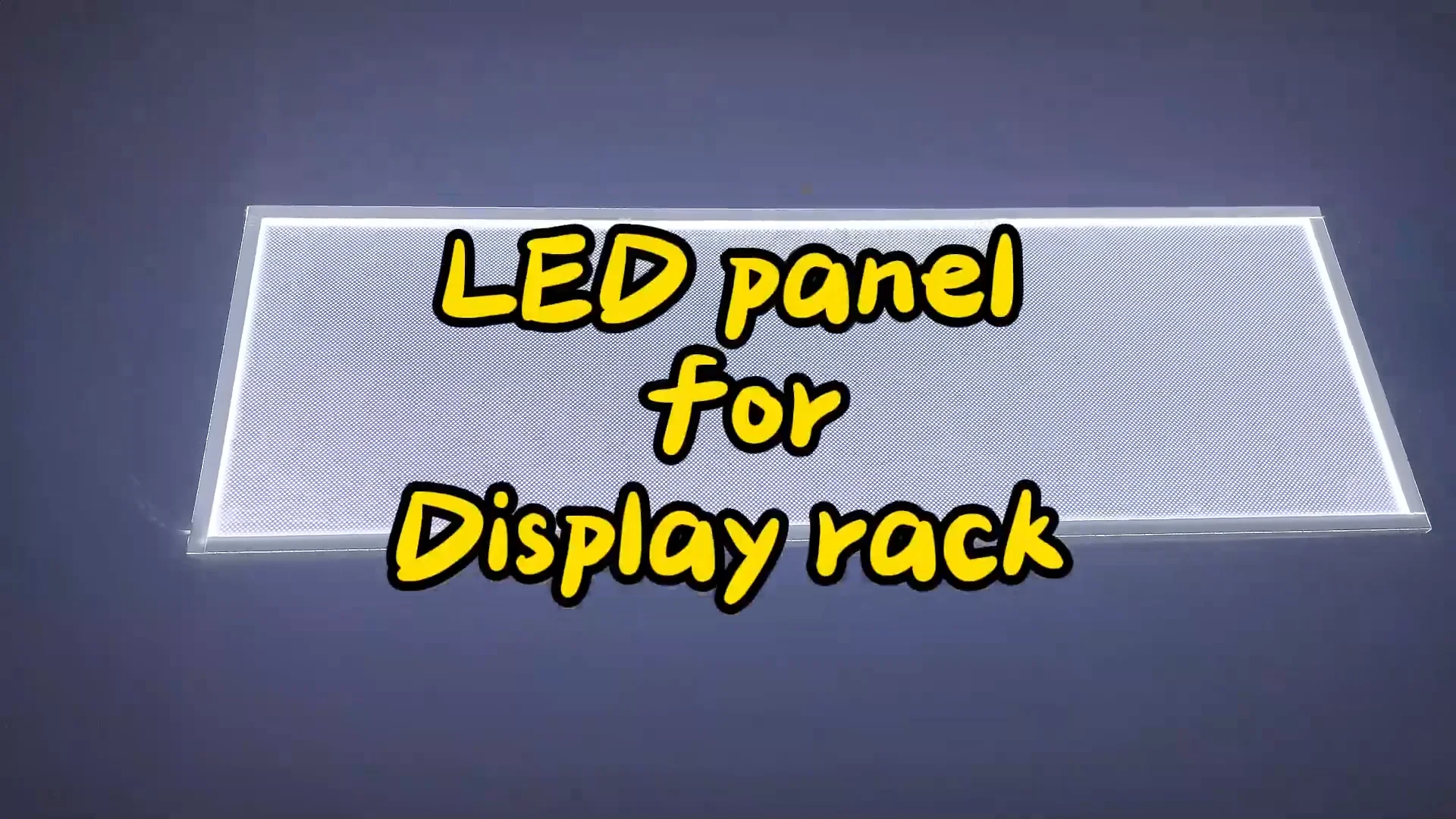 Surface Mounted China Acrylic Diffuser Edge Lit Led Light Guide Panel ...
