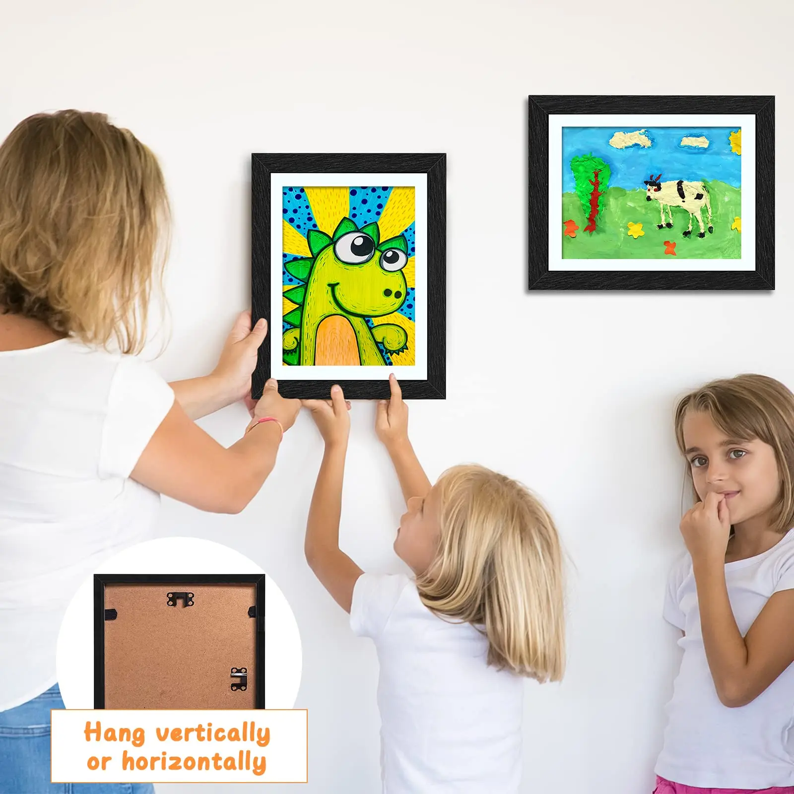Kids Art Frames Front Opening Kids Art Display Frames Storage Frames ...