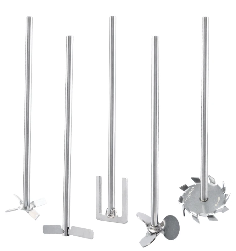 Überkopf rührer mit 304 Edelstahl-Labor propellern 3-Blatt-4-Blatt ...