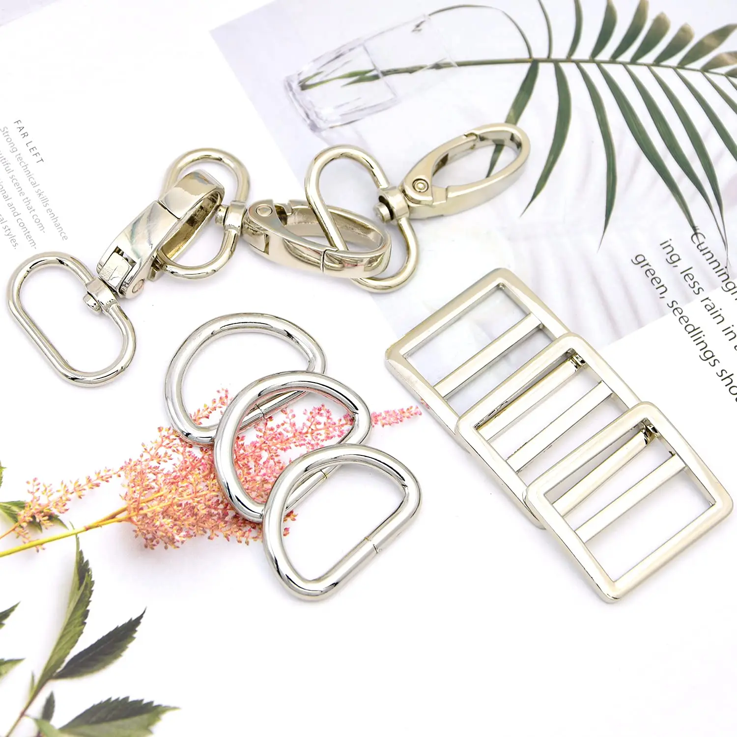 Wholesale Bag Accessories Handle Ring D Zinc Alloy Custom D-ring Buckle ...