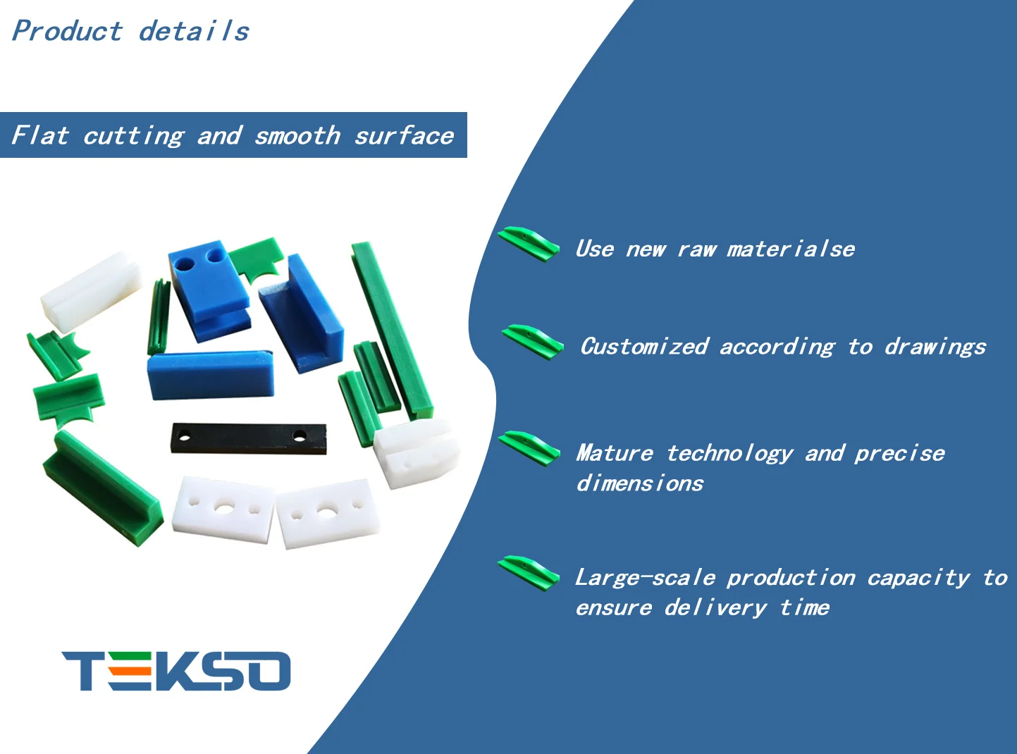 2024 New UHMWPE Chain Guide Rail Conveyor Roller Guide Curve Guide ...