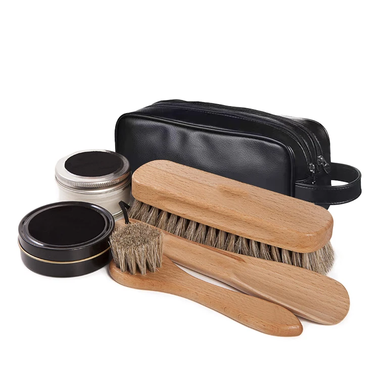 Custom Professional Shoe Shine Kit - Perfect for All Leather Boots