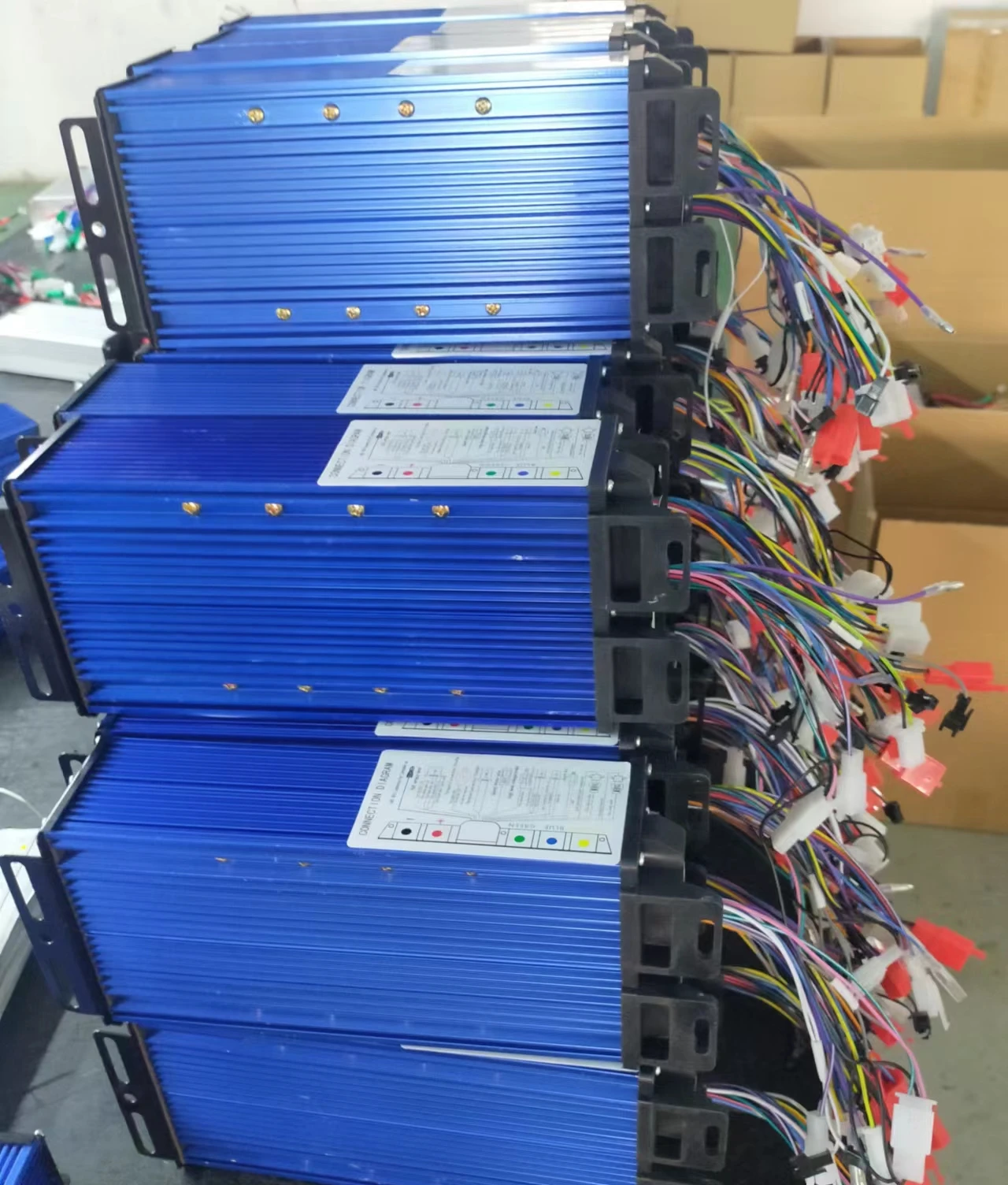 Wholesale Electric Vehicle Dc Controller 48v60v72v 1200w Current 50-55a Brushless Dc Motor ...