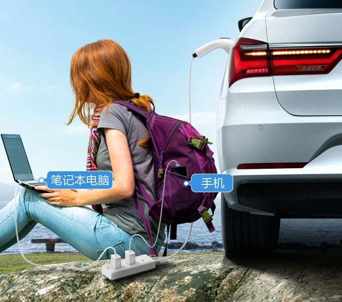 V2L Bidirectional Charge Adapter - Reliable Power Backup