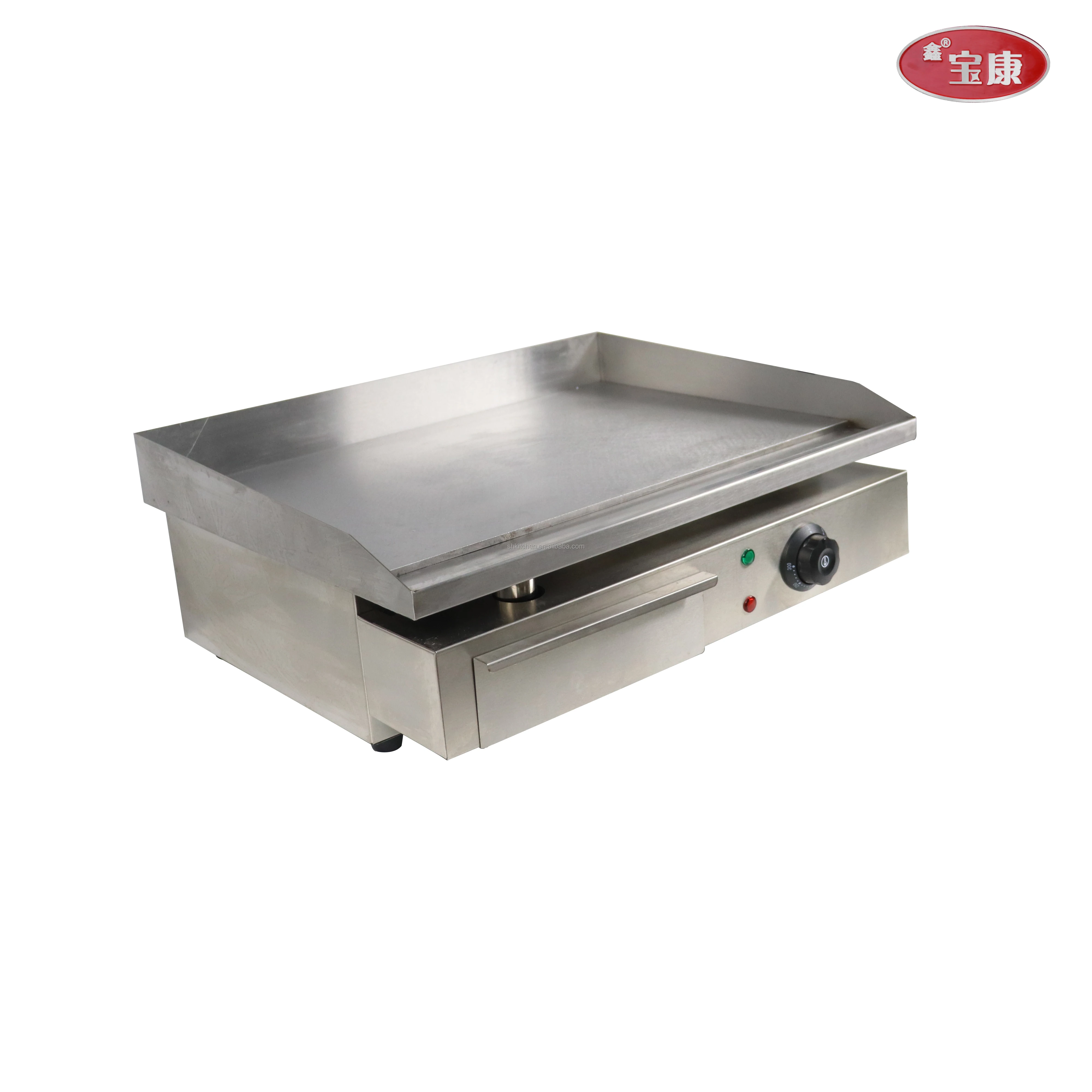Commercial Kitchen Equipment Restaurant Burger Electric Griddle Table ...