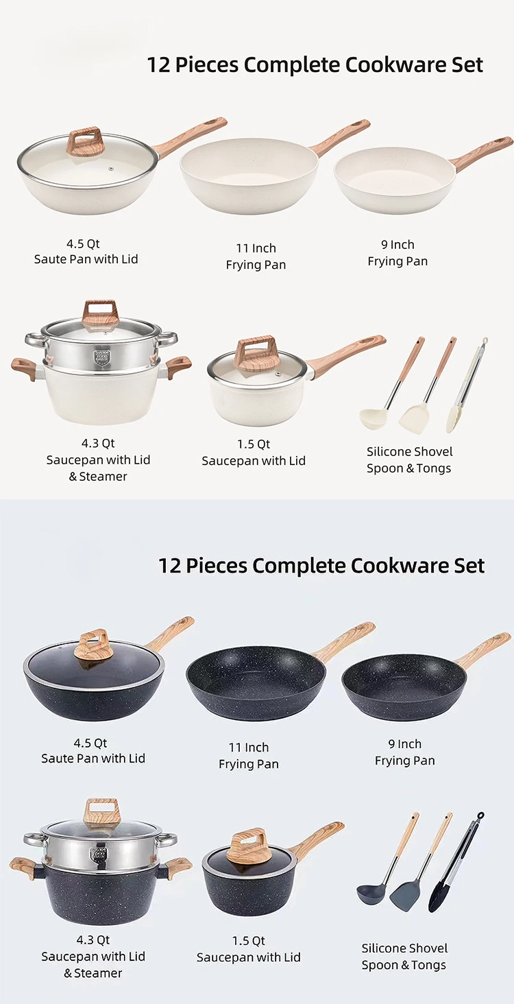 Wholesale Non Metal Pot Sets - Durable & Versatile Cookware