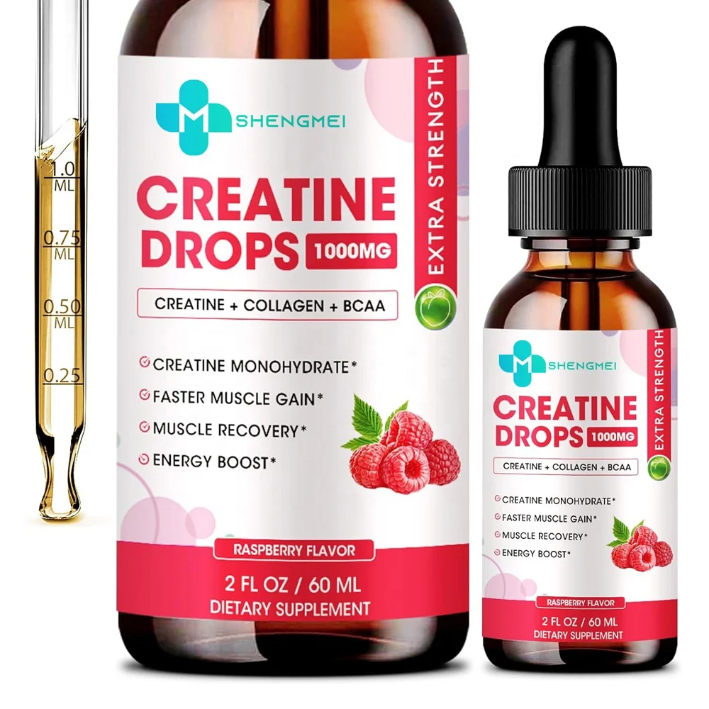 Sugar Free Creatine Monohydrate Supplements Liquid Creatine Drops ...