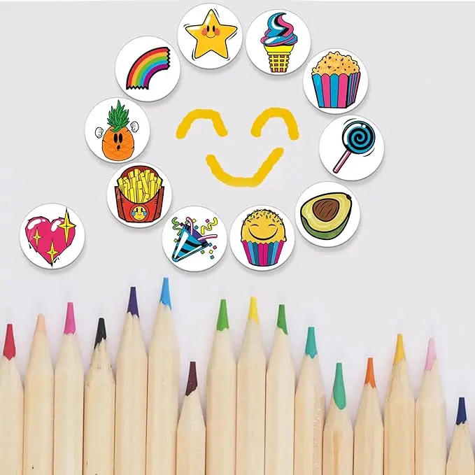 Strong Adhesive Flat Magnets Smiley Magnets Fridge Magnets Extra Large ...