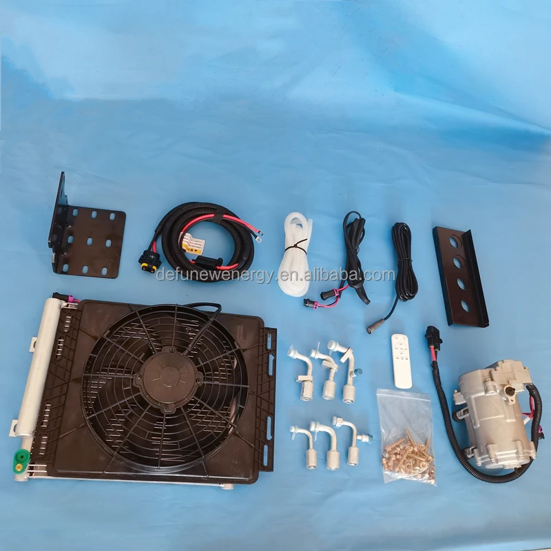 Ev Universal Ac System Battery Powered 24v Cooler Apu Electric ...