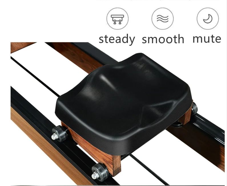 Wooden Rowing Machine Water Rower Water Resistance Rowing Machine - Buy ...