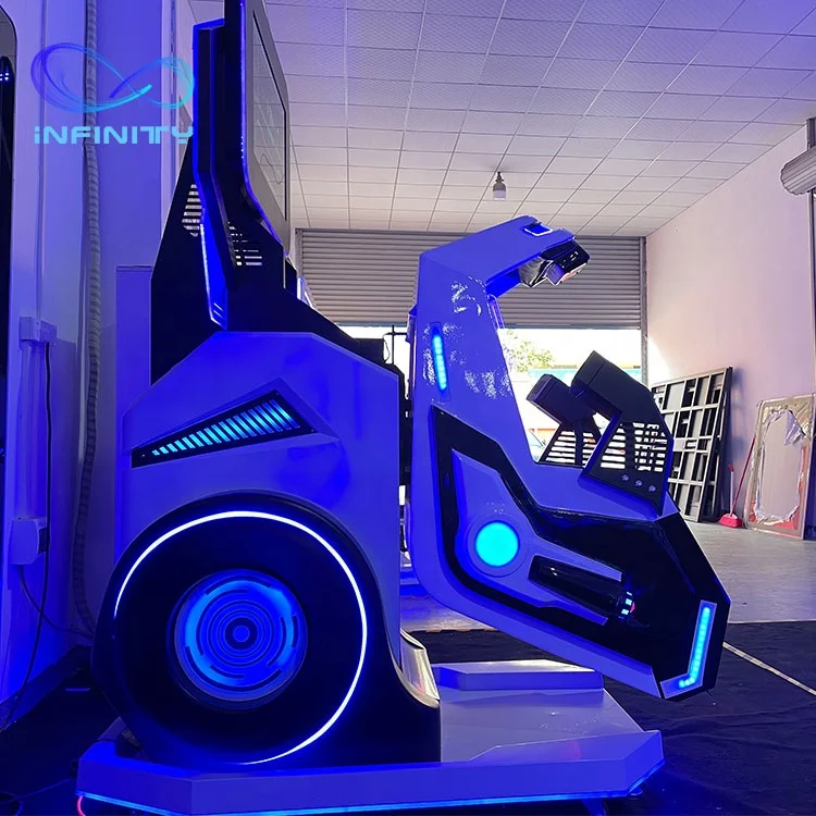 Super Exciting Amusement Park Ride Roller Coaster Virtual Reality Double Seats 9D Vr 360 Degree ...