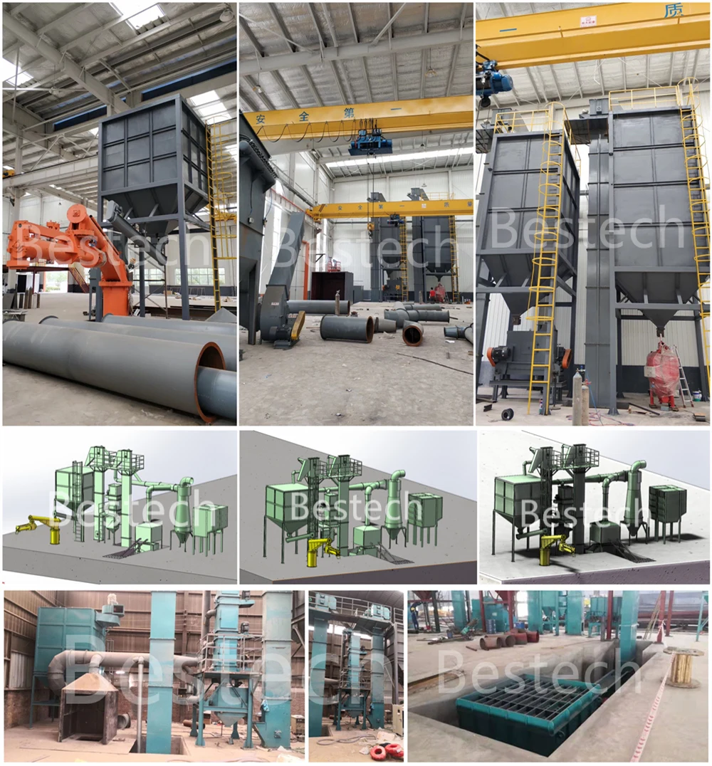 Resin Sand Treatment Regeneration Molding Line For Casting Foundry ... Resin Sand Treatment Regeneration Molding Line For Casting Foundry ...