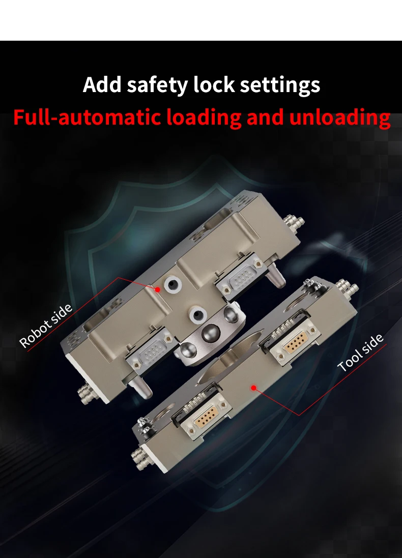 EINS EOAT OX-LB/OX-LBI Aluminum Tool Changer - 35KG Capacity