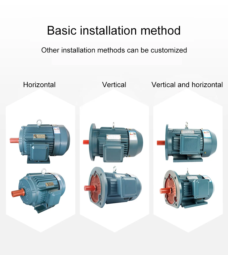 Three-Phase AC Induction Motors: 7.5kW to 450kW for Machinery, Pumps ...