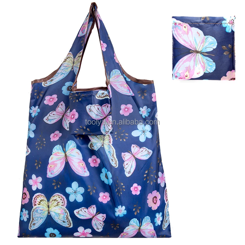 Custom Eco Friendly RPET 190T 210D Polyester Tote Bag