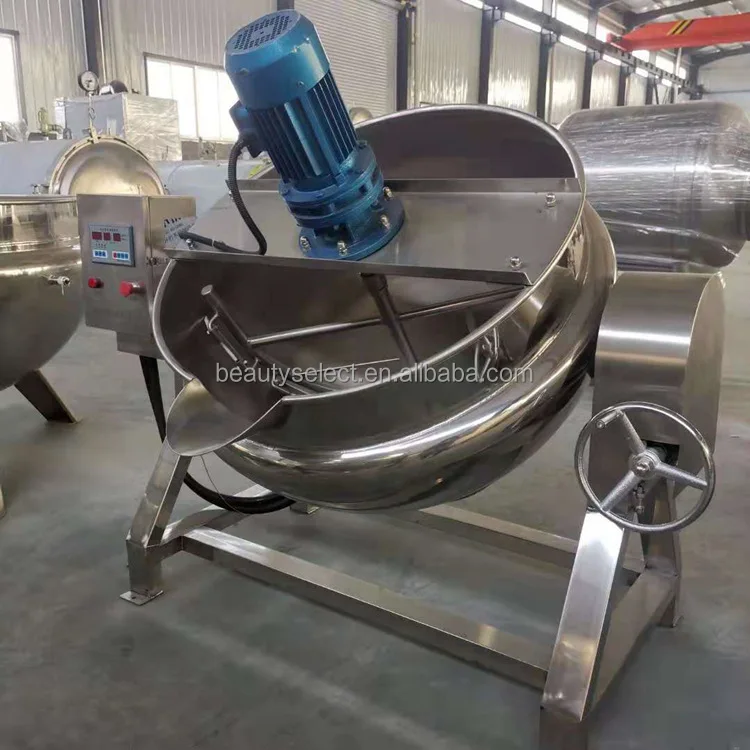 Customizable Steam Jacketed Kettle Food Cooking Mixer Machine - Buy ...
