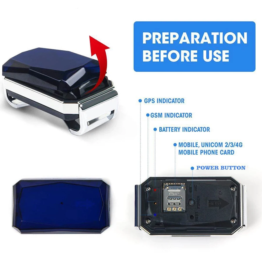 Mini LBS Tracker - Real-Time Pet GPS for Anti-lost