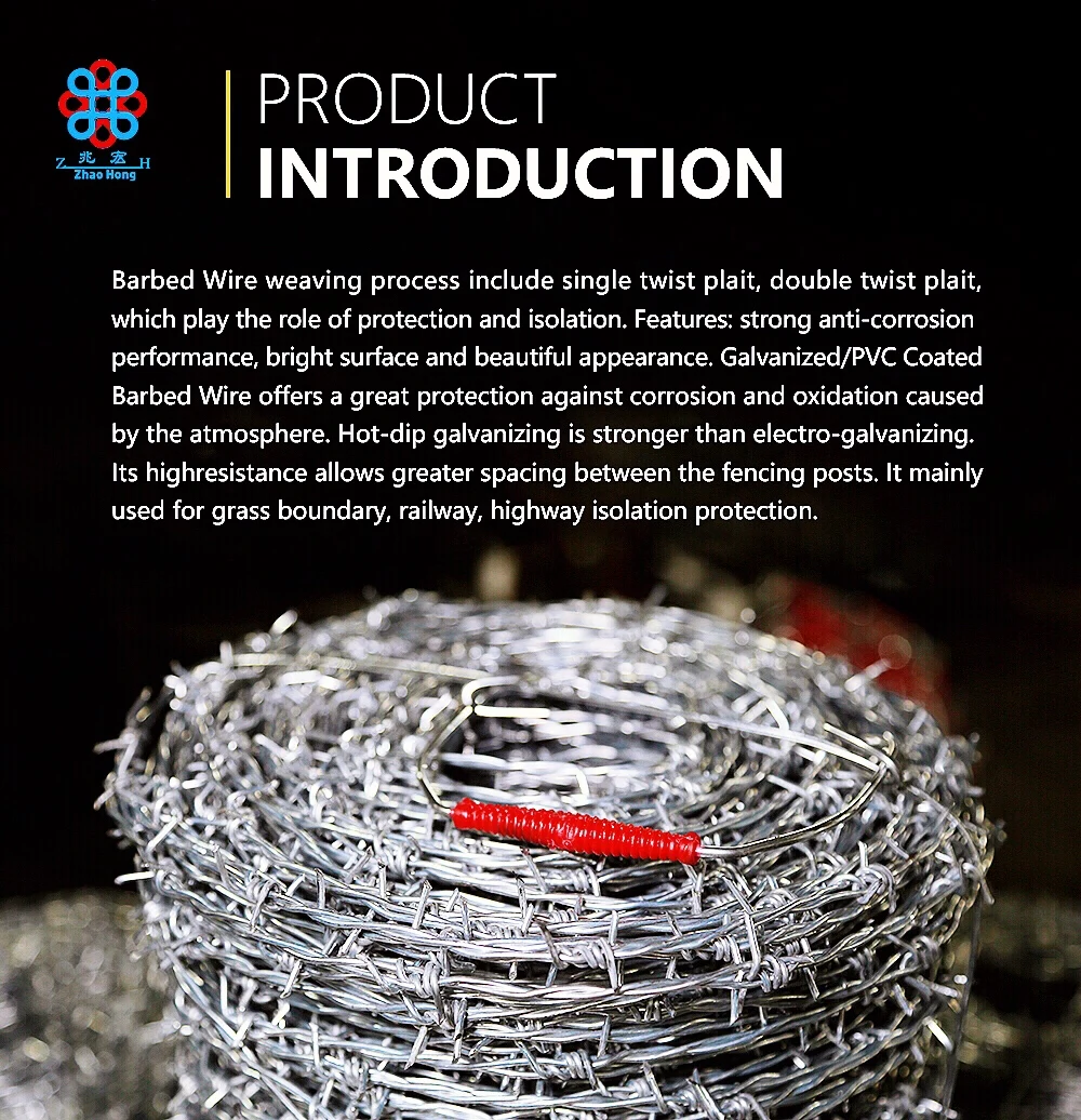 Barbed Wire Alambre De Puas 400 Cal. 16.5 For Price - Buy Alambre De ...