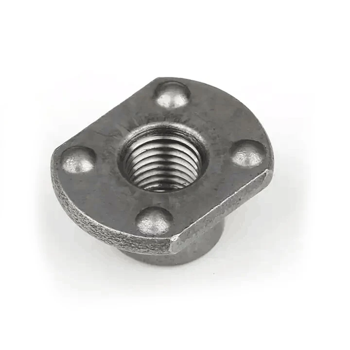 T Type Spot Welding Nut - Durable Carbon Steel Insert