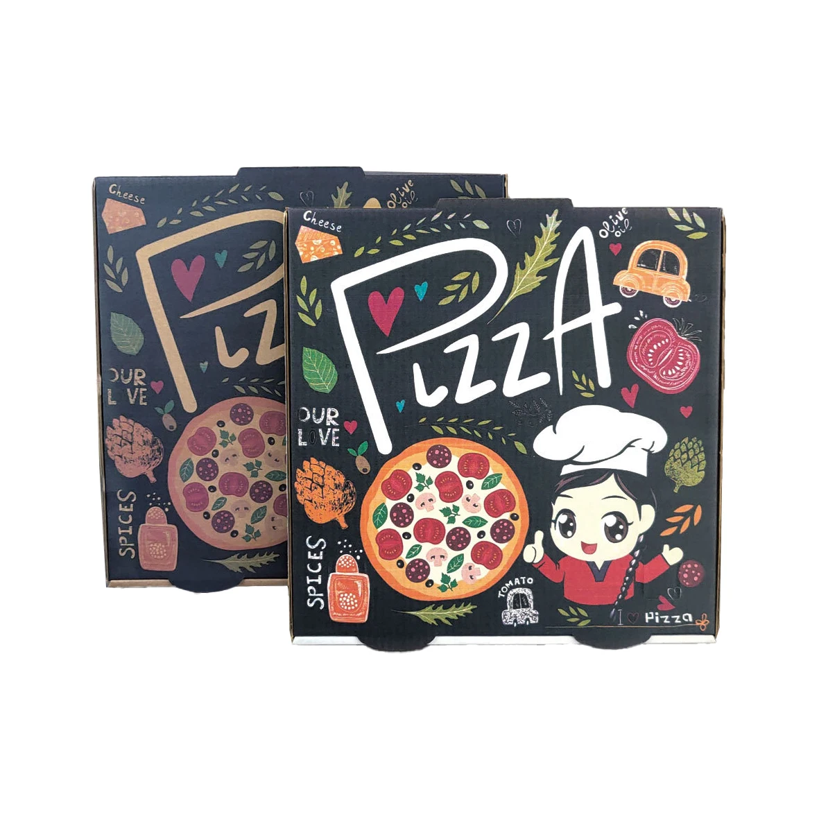6 10 12 14 15 16 18 24 Inch Pizza Boxes Custom Pizza Delivery Box ...
