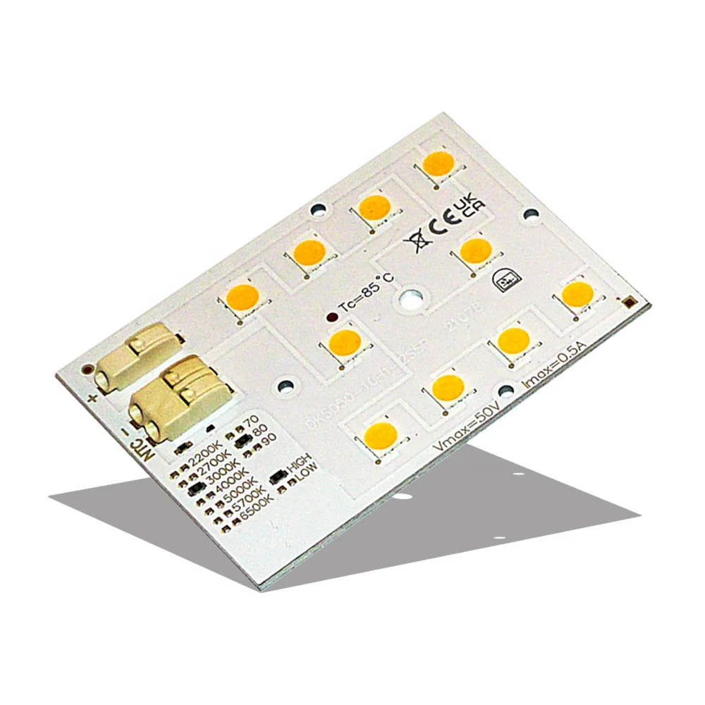 Aluminium Pcb Module With Lens 194 Lm/w 72.2x49.5mm 10x1 Smd5050led ...