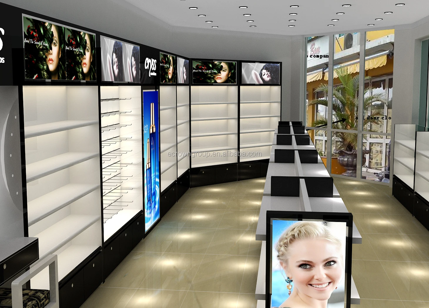 Luxury Fixture Modern Shop Design High Quality Display Furniture Oem ...