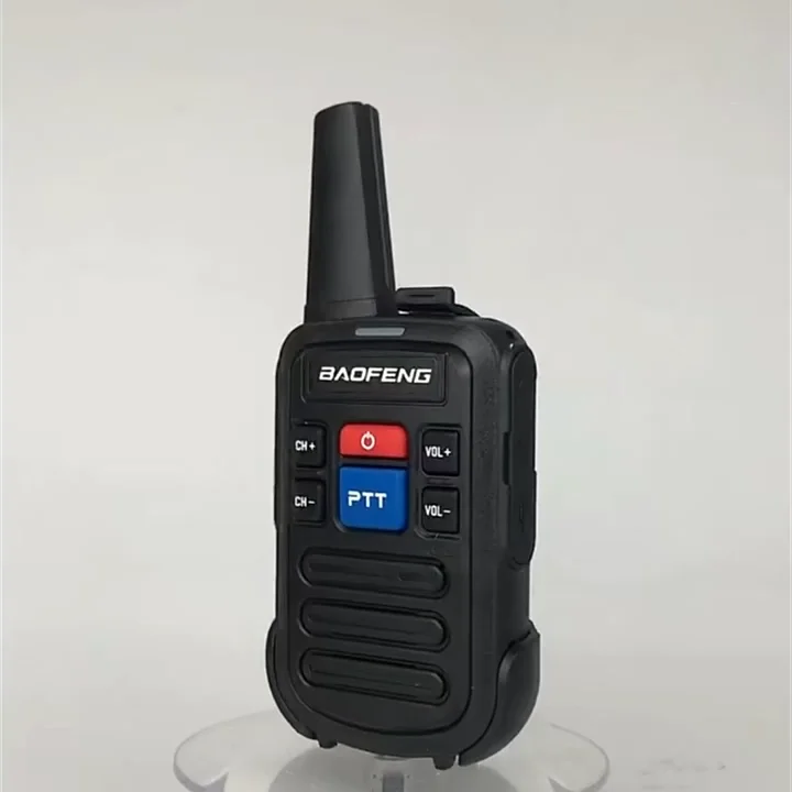 Baofeng Mini Walkie Talkie Bf-c50 Uhf Transceiver Dual Ptt 16 Channel ...
