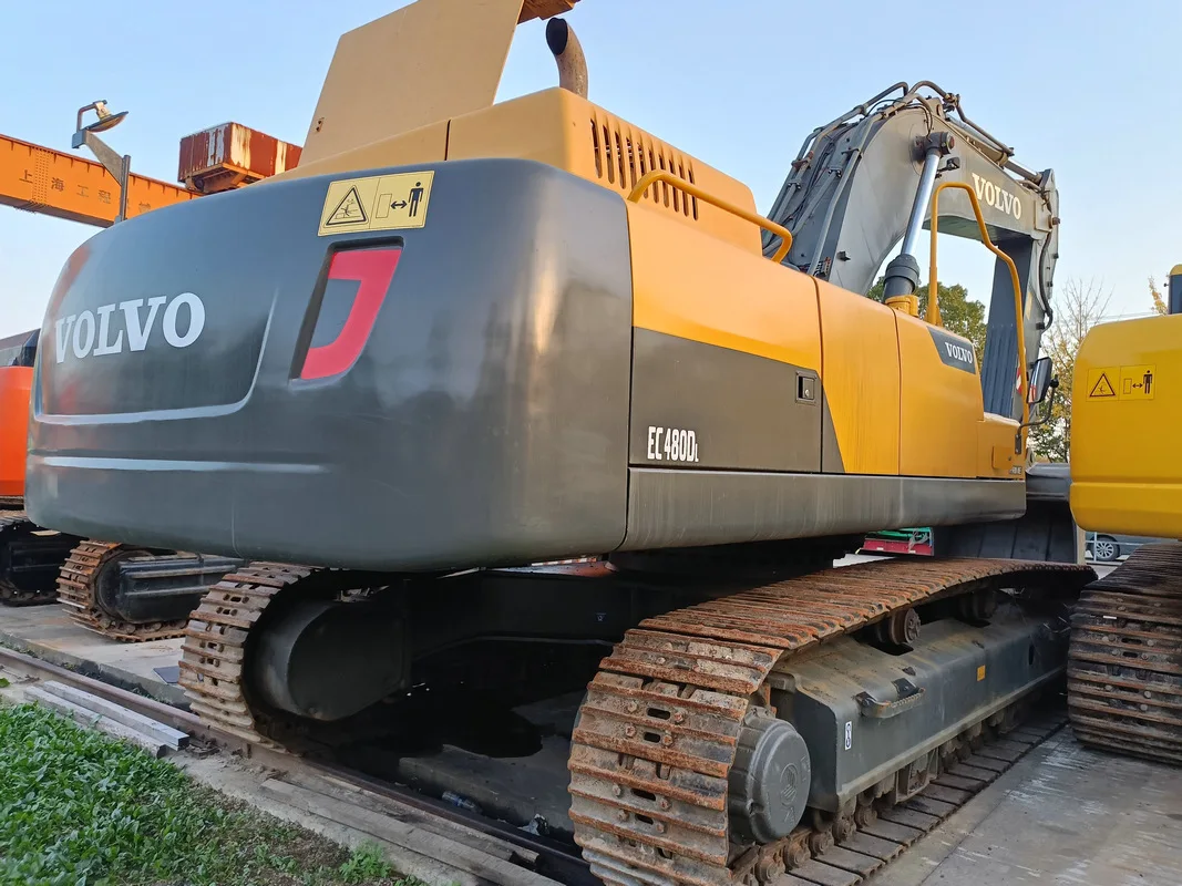 Original Sweden Volvo Ec480dl Crawler Excavator 48ton Large Excavators ...