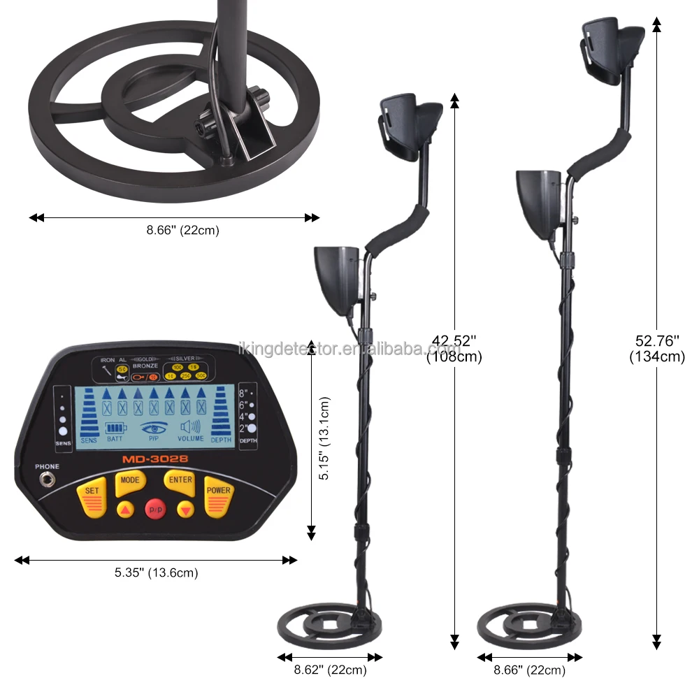 Tianxun MD-3028 Gold Metal Detector - Professional & Accurate
