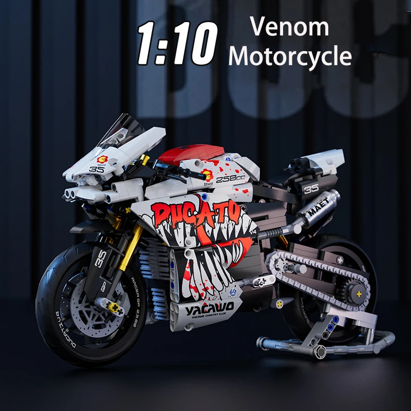 New Available Racing Kit Motorcycle Model Building Block Motorcycle ...