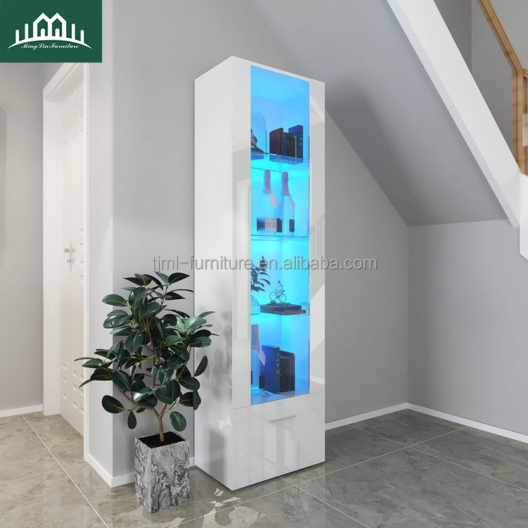 Modern Led Display Cabinet White Display Cabinet Cupboard Cabinet - Buy ...