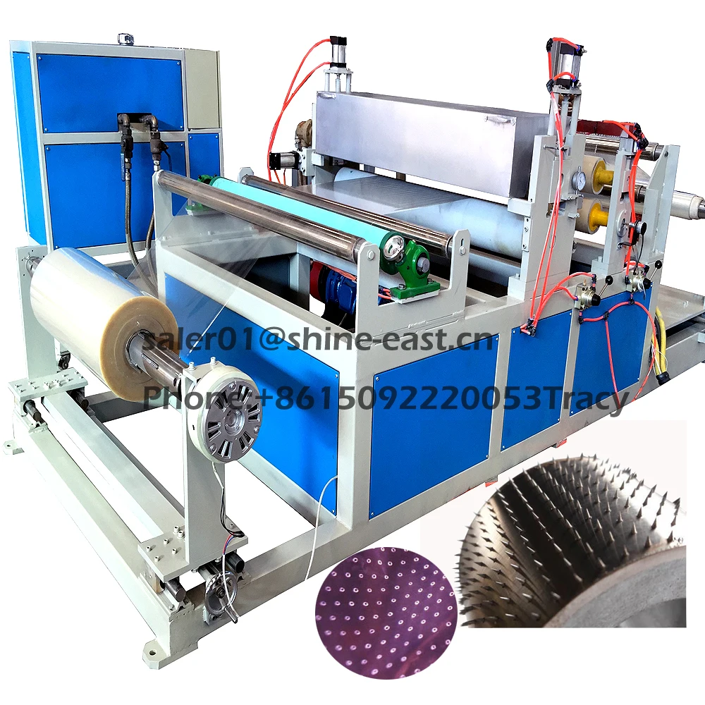 Hot Needle Micro Holes Plastic Perforation Machine by Shine East