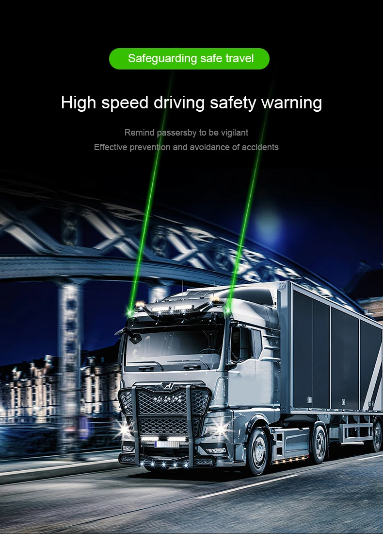 Car Laser Fog Warning Light Hot Sell Strong Green Decorative Light ...