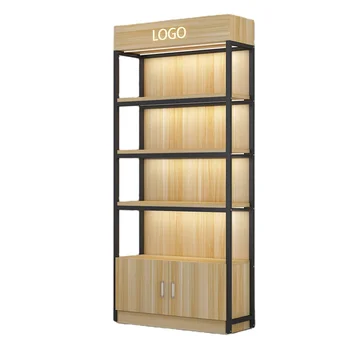 Wooden Single Side Display Shelf Jewelry Shelf Phone Accessories ...