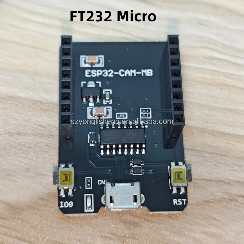 ESP32-CAM Development Board with OV2640 & CH340G Camera