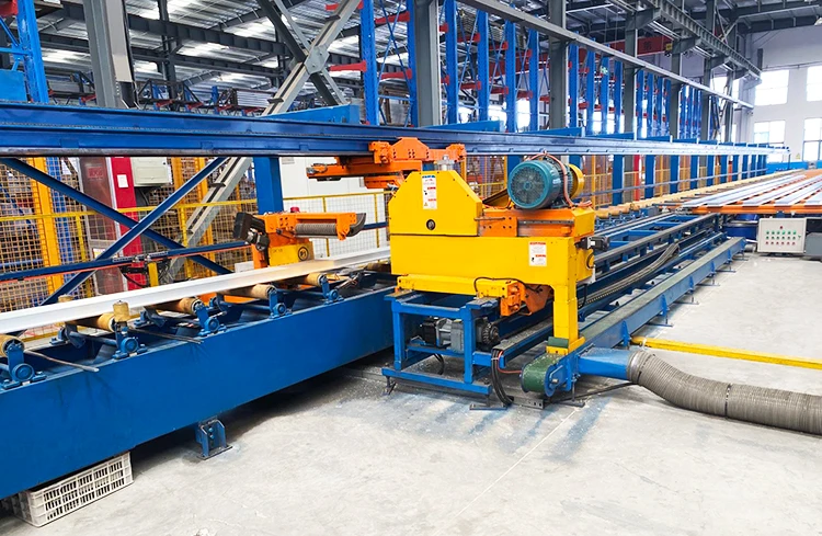 7 Inch Aluminium Extrusion Press Profile Extrusion Production Line ...