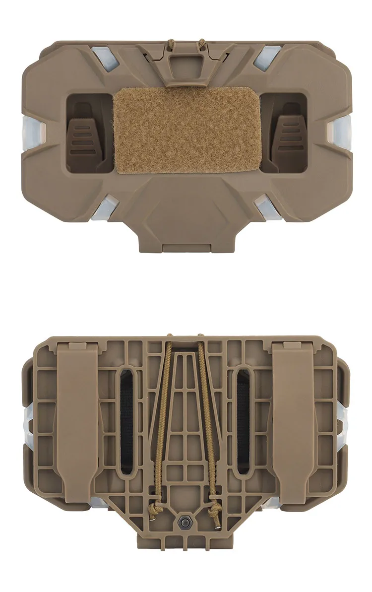 Sivi Tactical Molle Navigation Board Holder Vest Chest Mount Foldable ...