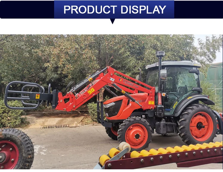 Front Mounted Hydraulic Bale Grab - High Productivity for Farms