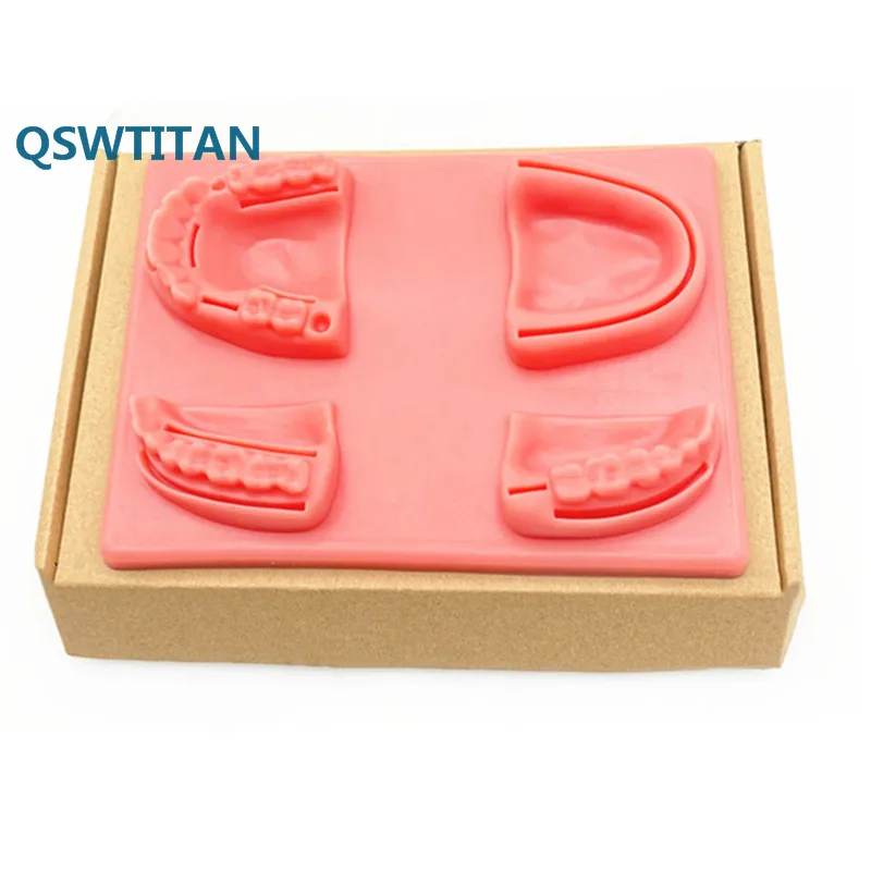Silicone Human Skin Oral Teeth Gum Suture Training Pad Common Types of ...