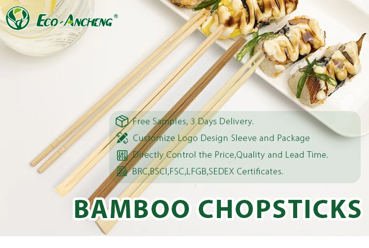 Eco-friendly Disposable Bamboo Chopsticks - Natural & Sustainable