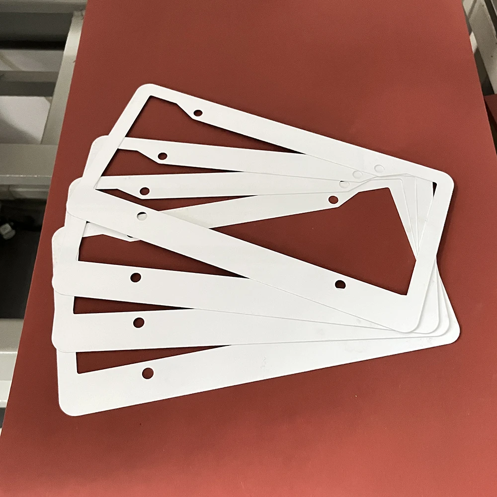 Customizable Sublimation License Plate Frames - 1MM Printing