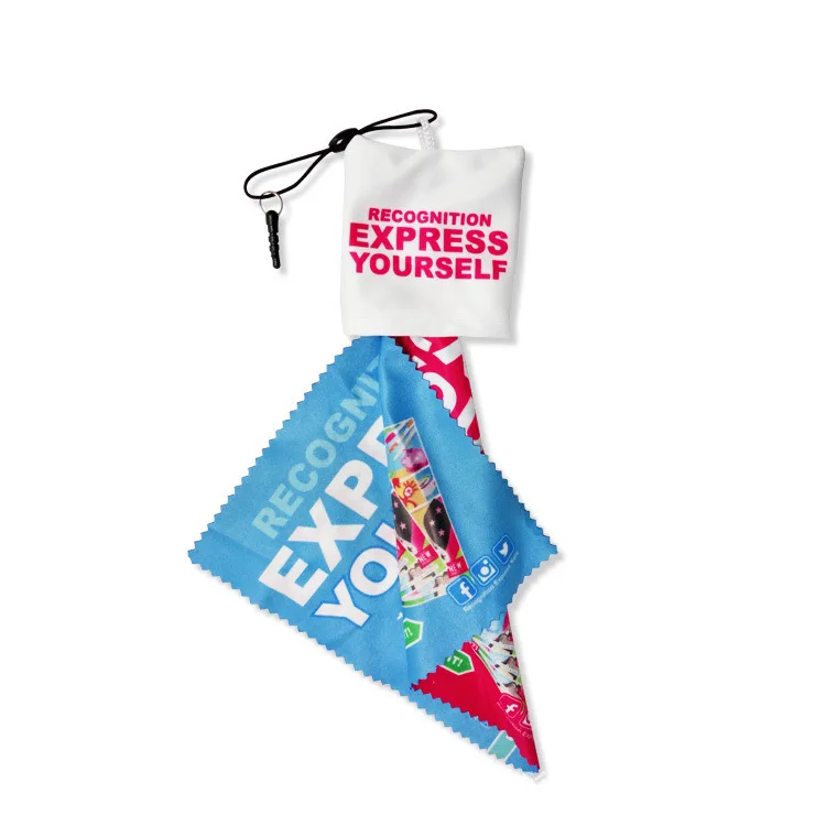 Custom Printed Sunglasses Eyeglasses Cloth Watch Microfiber Keychain ...